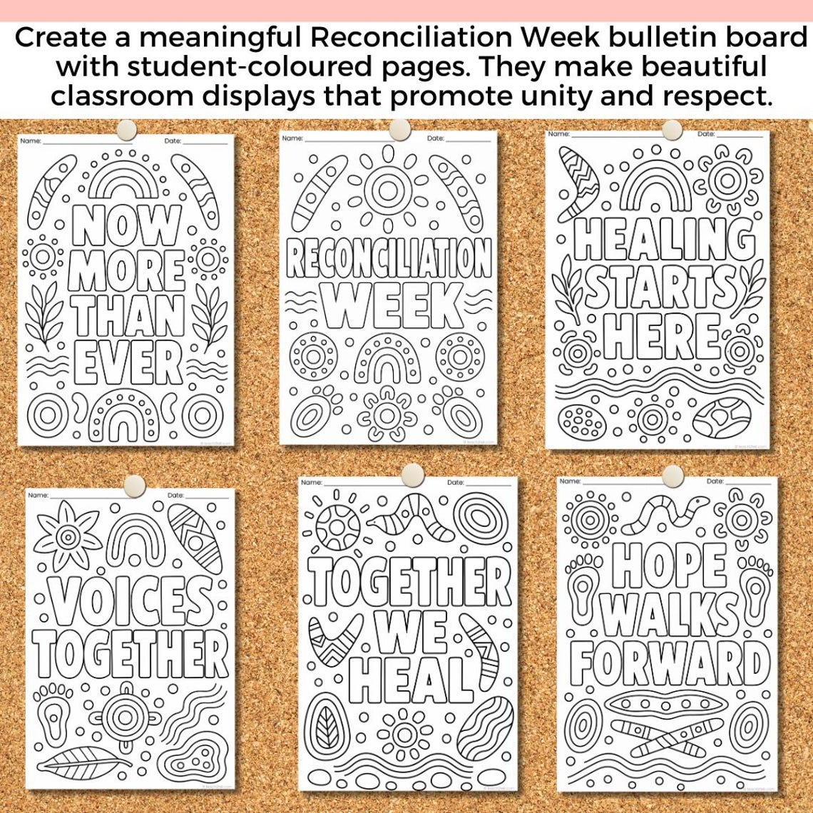 National Reconciliation Week Activity, National Sorry Day Activities ...