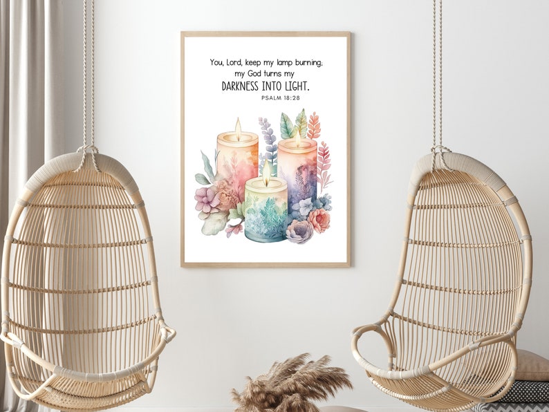 Christian Classroom Decor Bible Verse Wall Art Posters - Etsy