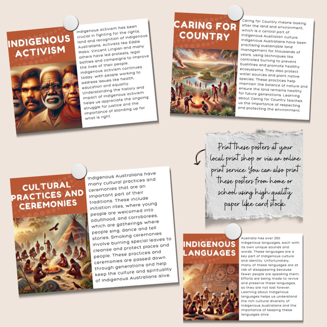 NAIDOC Week History Posters: Indigenous Australian Culture (PDF Files ...