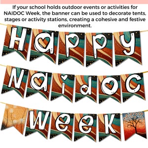 NAIDOC Week Banner: Aboriginal Art Bunting, Classroom Decor (printable ...