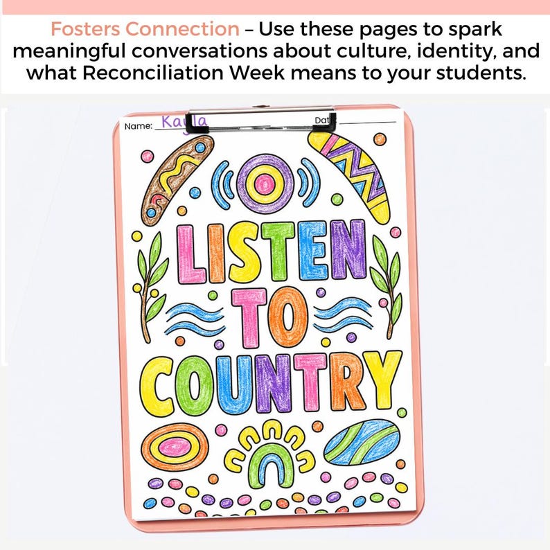 National Reconciliation Week Activity, National Sorry Day Activities ...