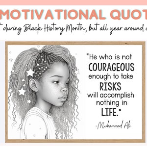 Black History Motivational Classroom Posters | Inspirational Classroom ...