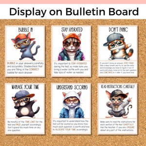 Test Strategies Board, Test Prep Tips Classroom Bulletin Board, Test ...
