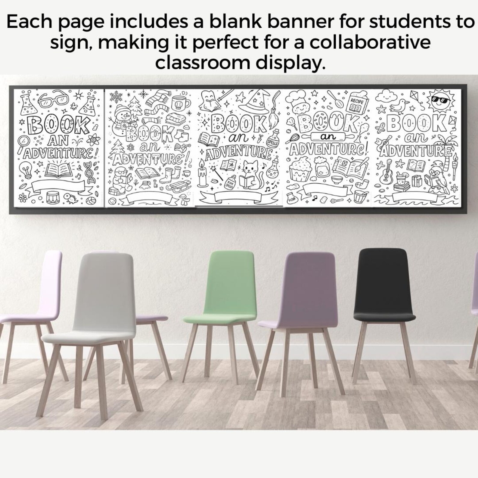 Book Week 2025 Colouring Pages: CBCA Adventure Theme, Classroom ...