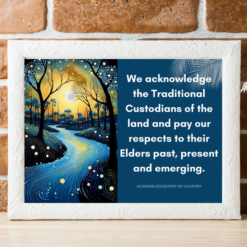 Aboriginal Acknowledgement of Country Posters for NAIDOC Week ...