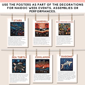 NAIDOC Week Aboriginal Symbols Poster Set: Classroom Activities (PDF ...
