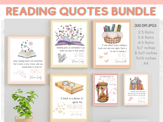 Reading Bulletin Board Decorations COCHIE Reading Posters For Classroom ...