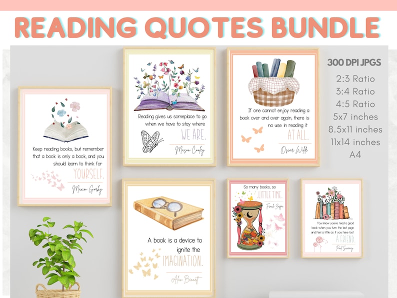 Classroom Decor Reading Posters Library Decor Classroom - Etsy