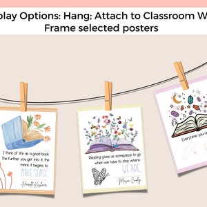 National Reading Month, Reading Posters for Classroom, Classroom Decor ...