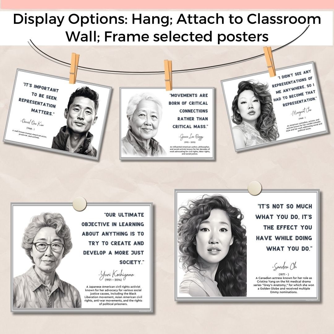 AAPI Heritage Month, AAPI Posters, AAPI Quotes Asian American and ...