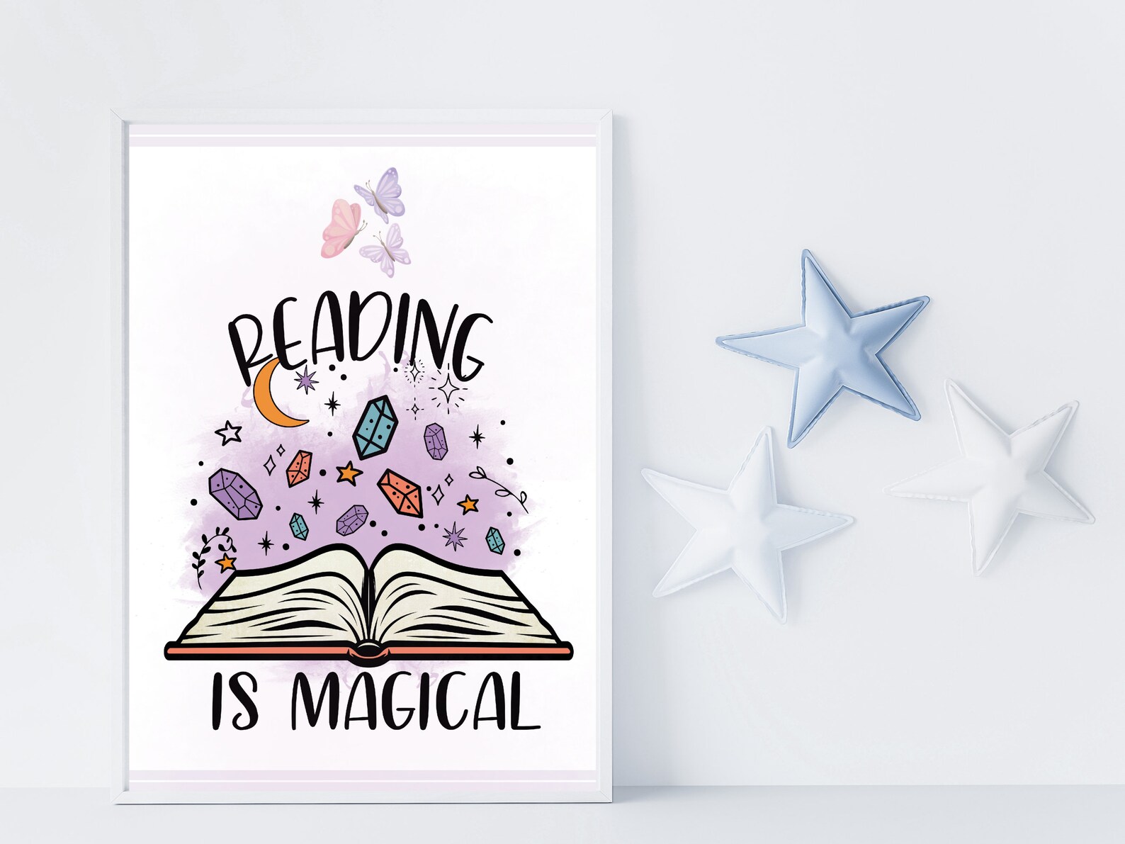 Reading is Magical Poster: Classroom Library Decor (printable) - Etsy