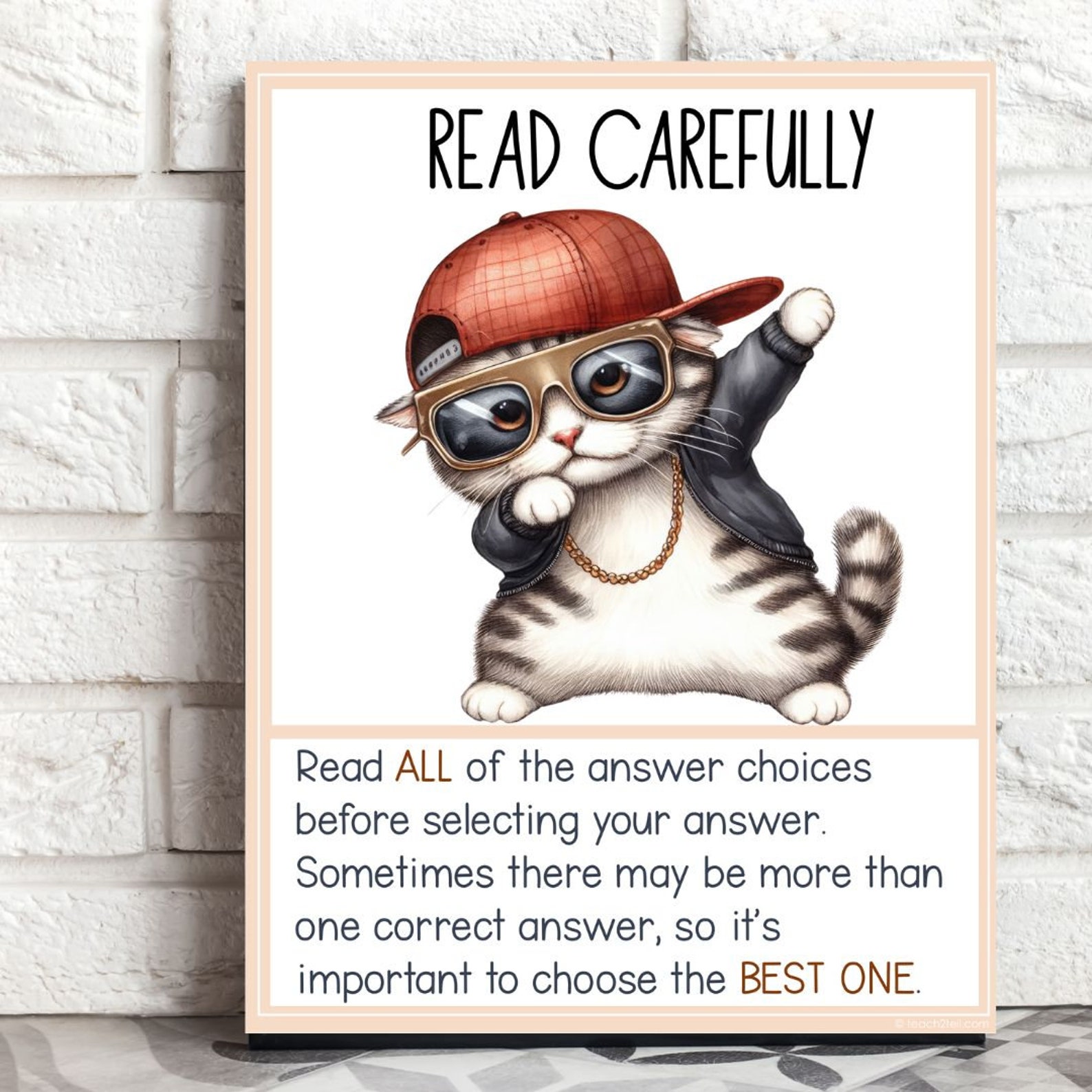 Test Strategies Board, Test Prep Tips Classroom Bulletin Board, Test ...