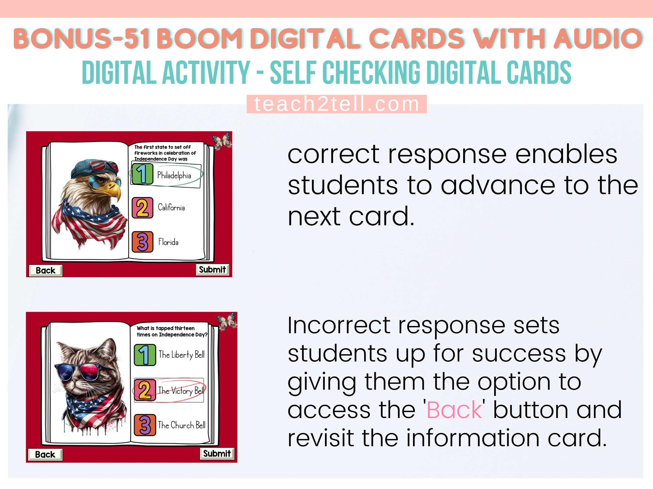 4th of July Activities Reading Comprehension Printables Scavenger Hunt ...