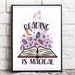Reading is Magical Poster: Classroom Library Decor (printable) - Etsy
