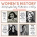 Texas Womens History Month Posters, Bulletin Board, Women in Texas ...