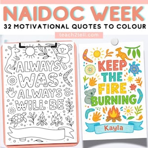 NAIDOC Week Colouring Pages: Aboriginal & Torres Strait Islander Art ...