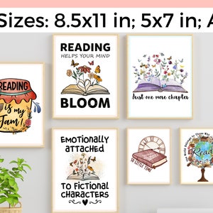 Classroom Reading Posters, National Reading Month Board Ideas ...