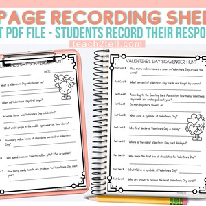 Valentines Day Printables | Valentines Day Reading Comprehension ...