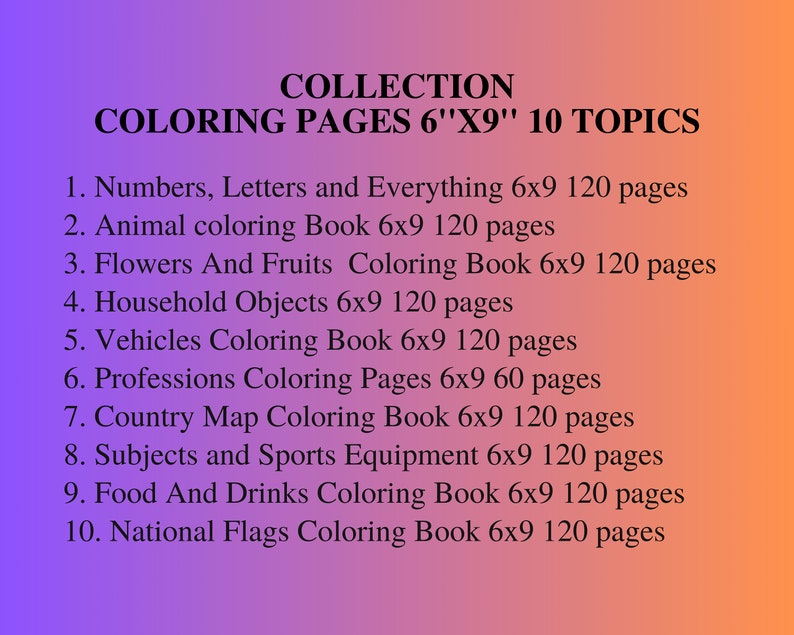 The Mega Design Bundle Coloring Pages Coloring Pages Bundle for Kids 6 ...