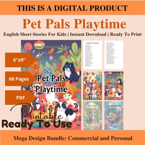 600 Short Stories, 10 Fun Topics | Animal Tales Bundle | Kids Storybook ...