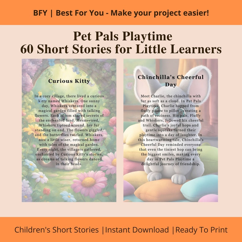 Pet Pals Playtime Animals Tales English Short Stories for Kids Instant ...