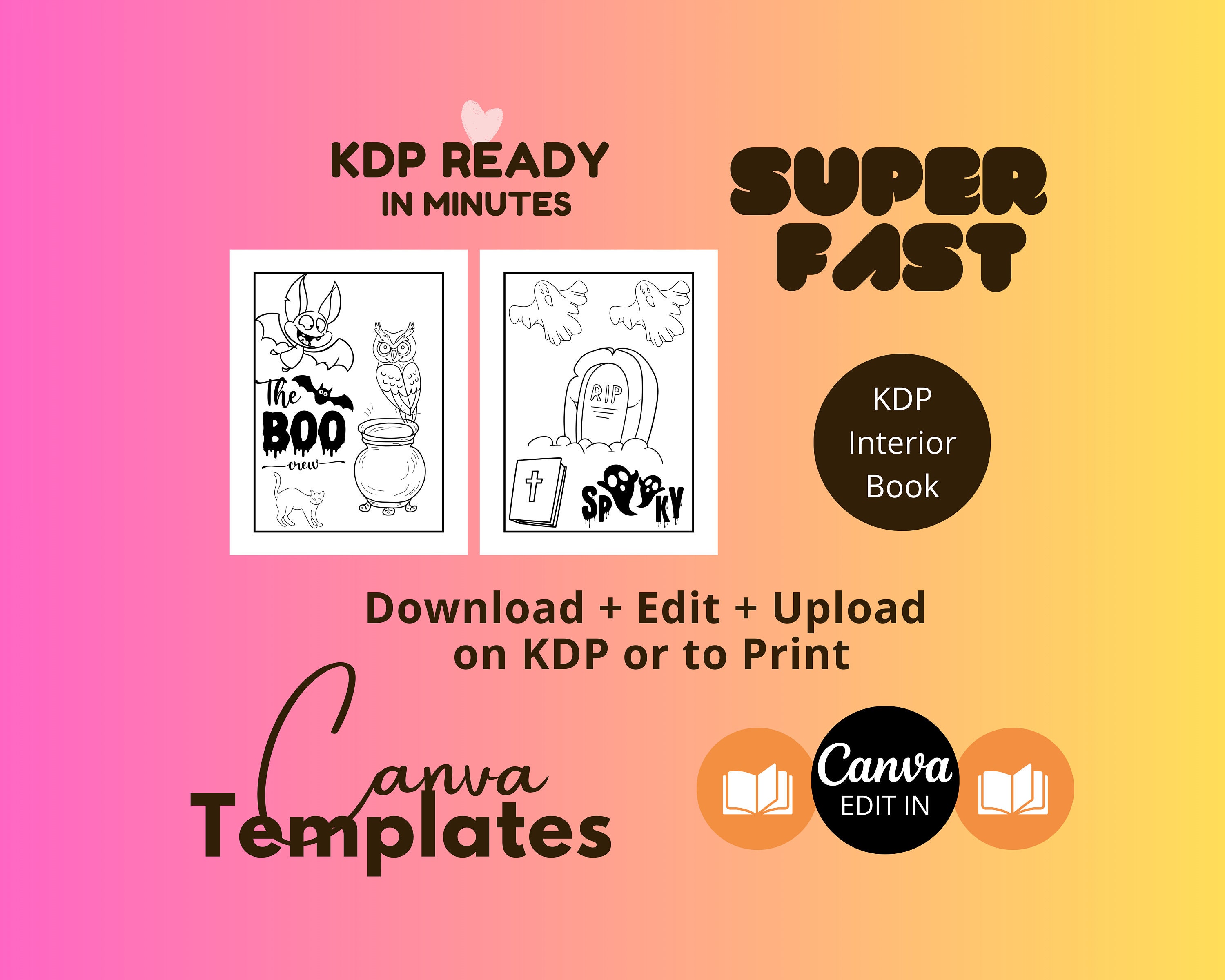 The Mega Design Bundle Coloring Pages Coloring Book 8.5''x11'' 10 ...