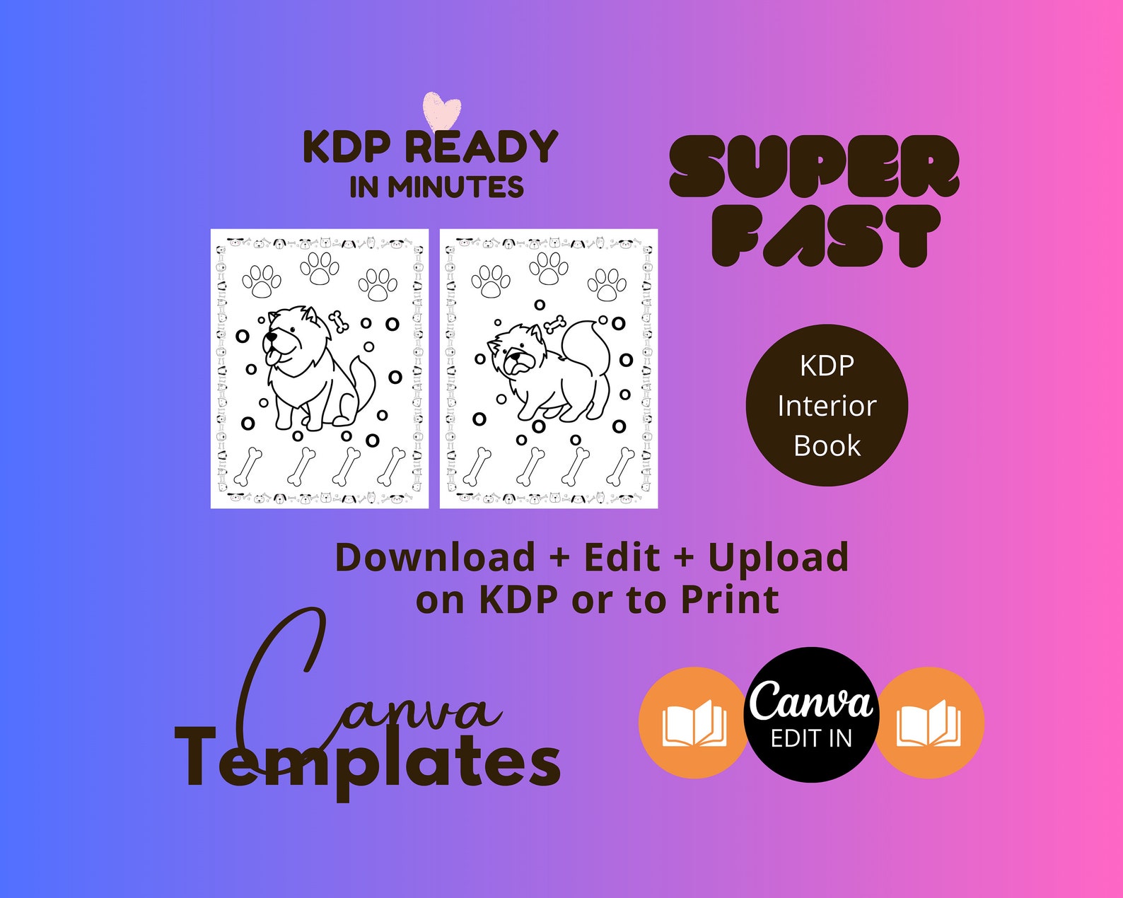 The Mega Design Bundle Coloring Pages Printable Decorative I Coloring ...