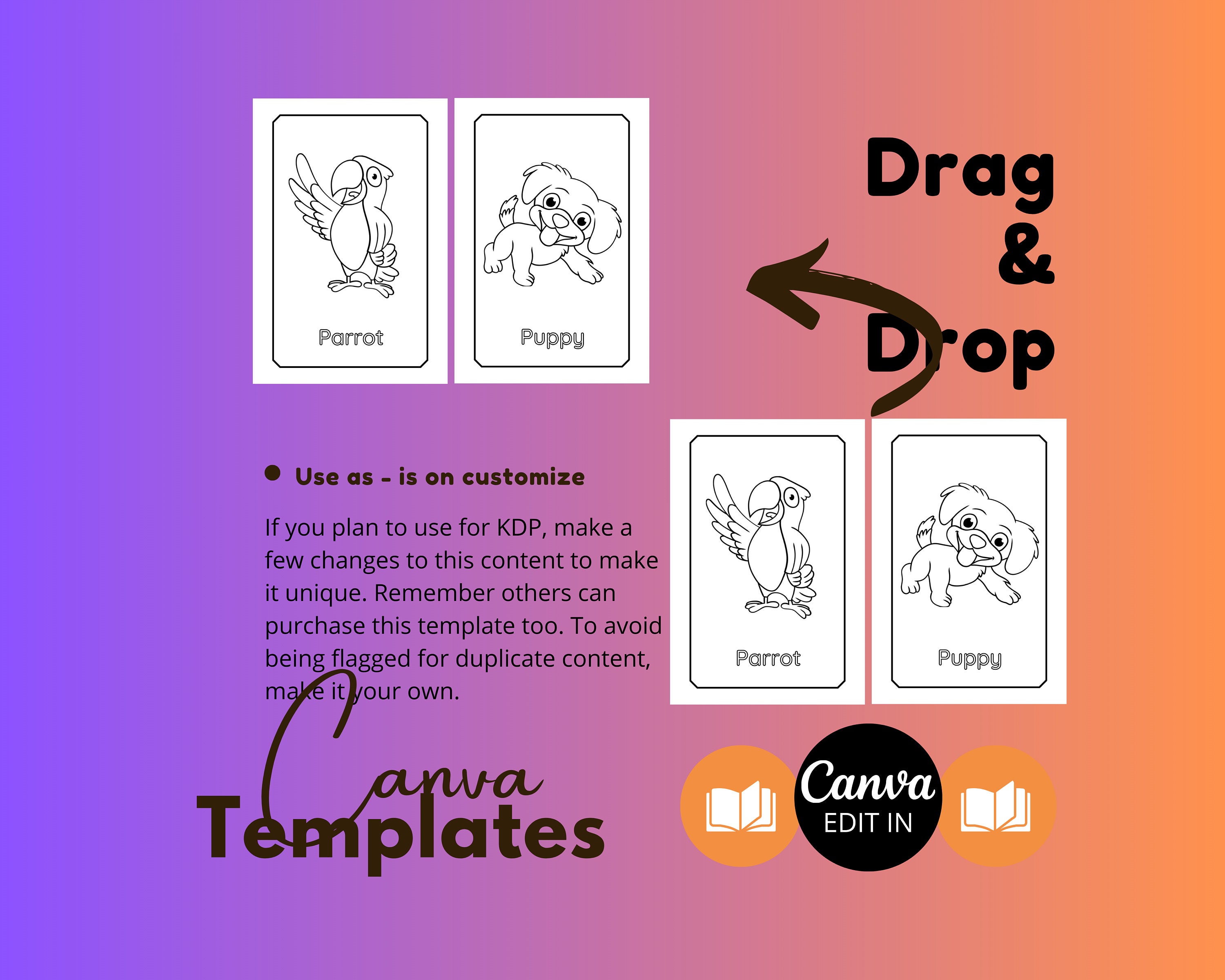 The Mega Design Bundle Coloring Pages Coloring Pages Bundle for Kids 6 ...