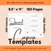 2 Printable Mindfulness Journal Amazon KDP Interior Templates 6''x9'' 8 ...