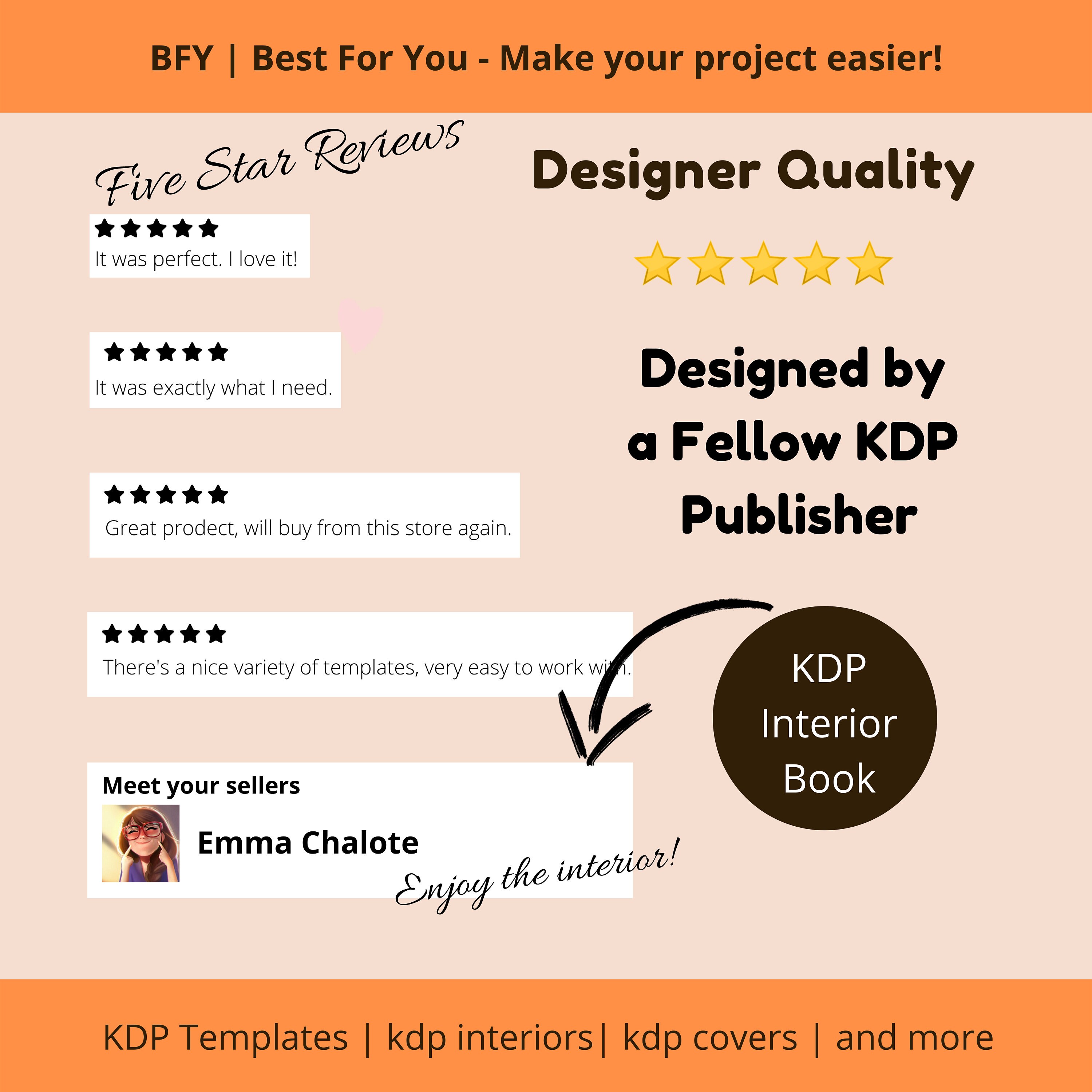 2 Printable Camping Journal Amazon KDP Journal Template 6''x9'' 8.5x11 ...