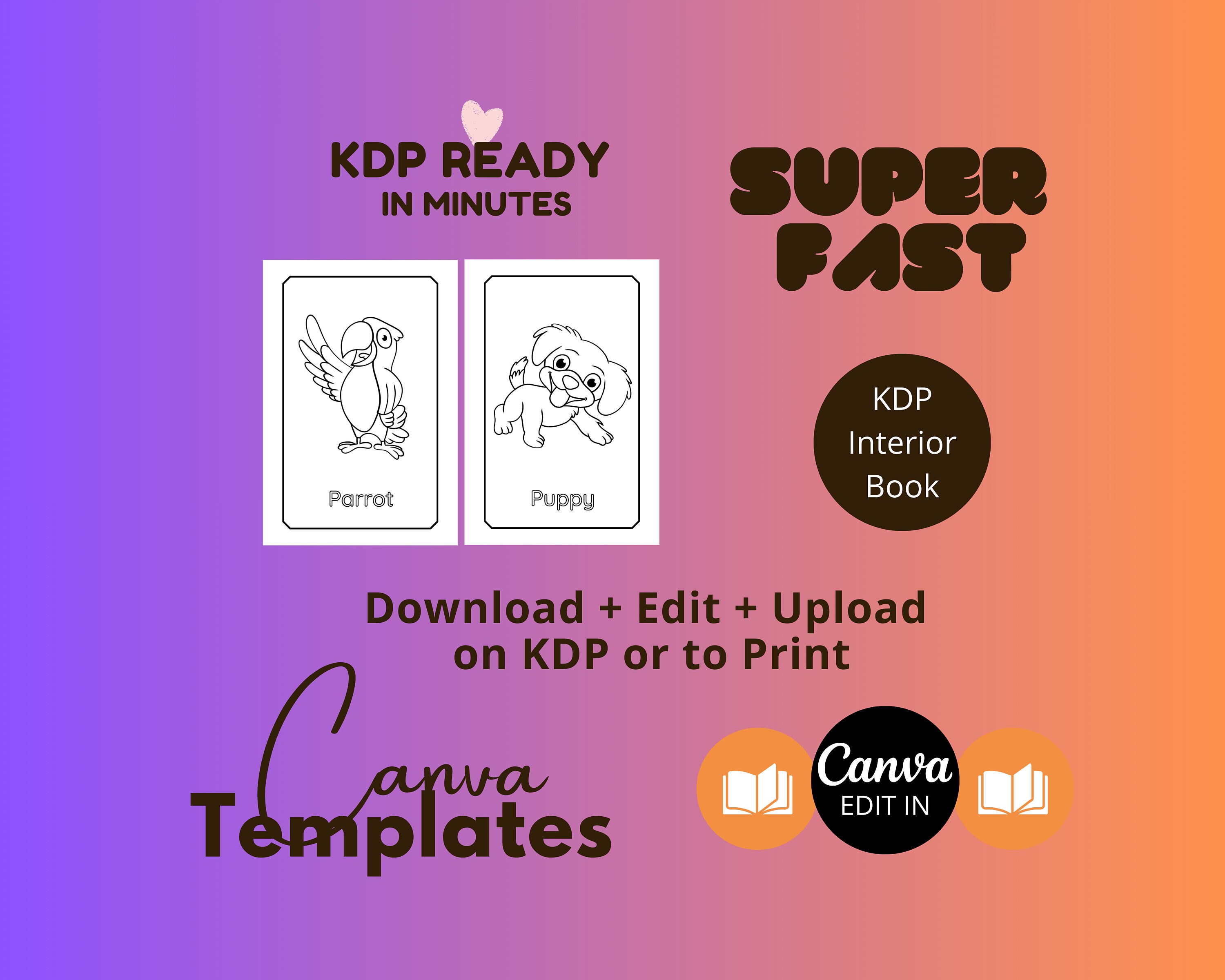 The Mega Design Bundle Coloring Pages Coloring Pages Bundle for Kids 6 ...