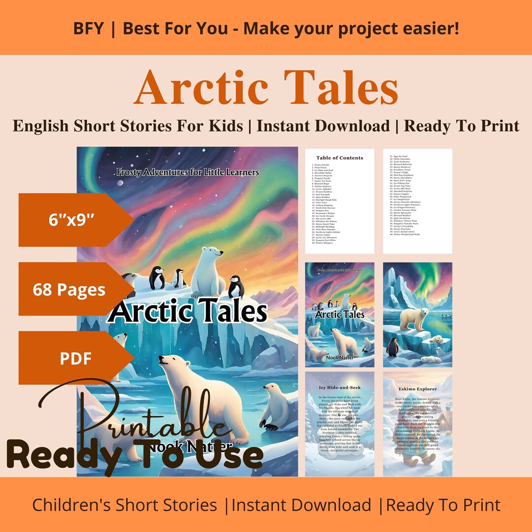 Arctic Tales Animals Tales English Short Stories for Kids Instant ...