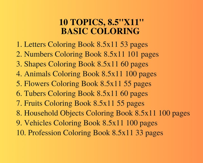 The Mega Design Bundle Coloring Pages Printable Basic Coloring Book for ...