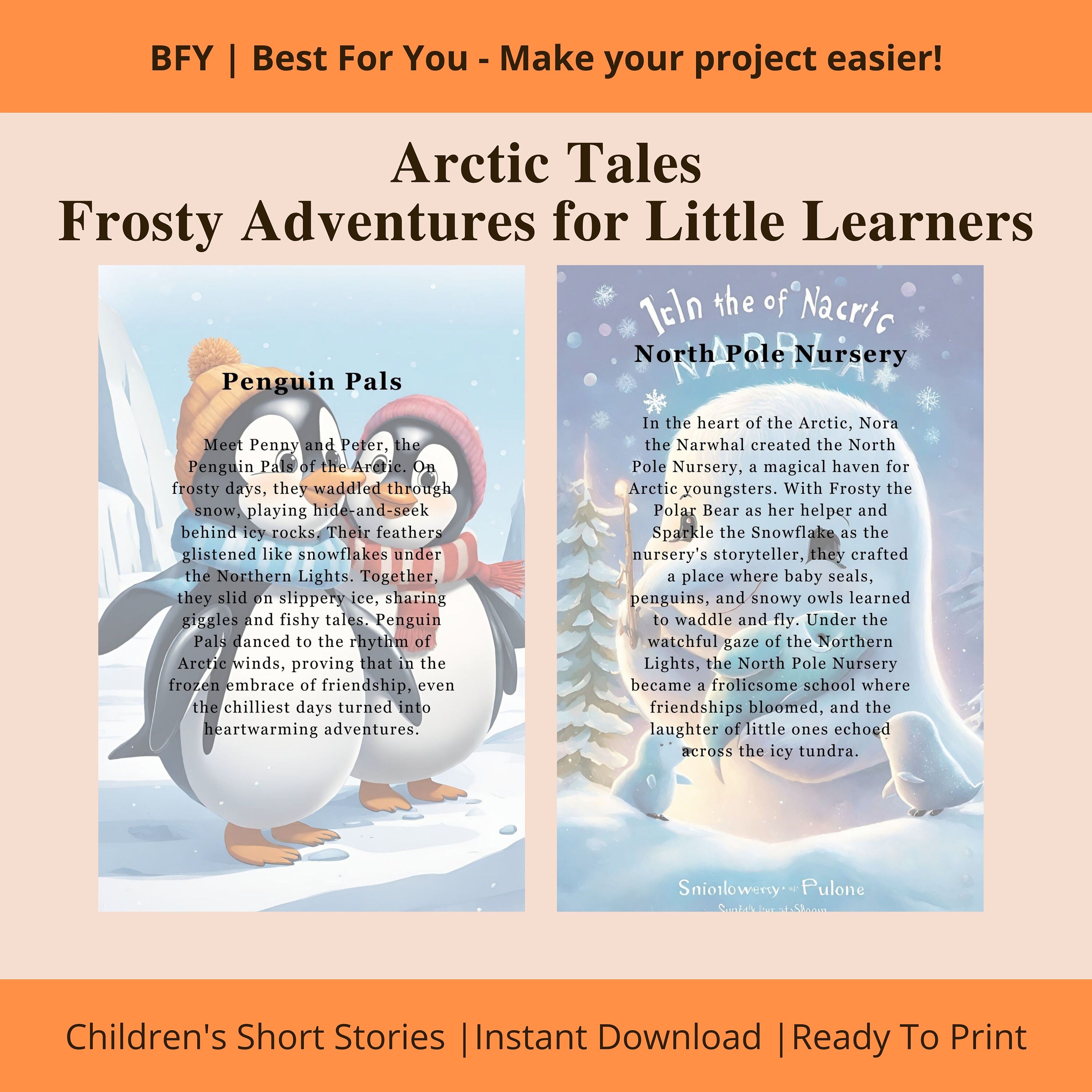 Arctic Tales Animals Tales English Short Stories for Kids Instant ...