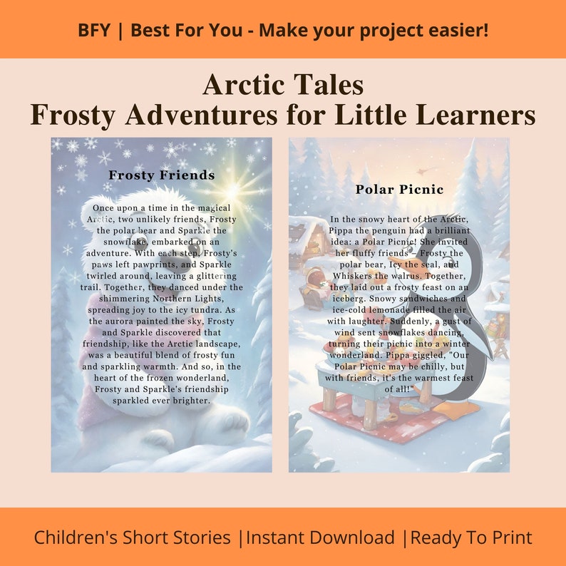 Arctic Tales Animals Tales English Short Stories for Kids Instant ...