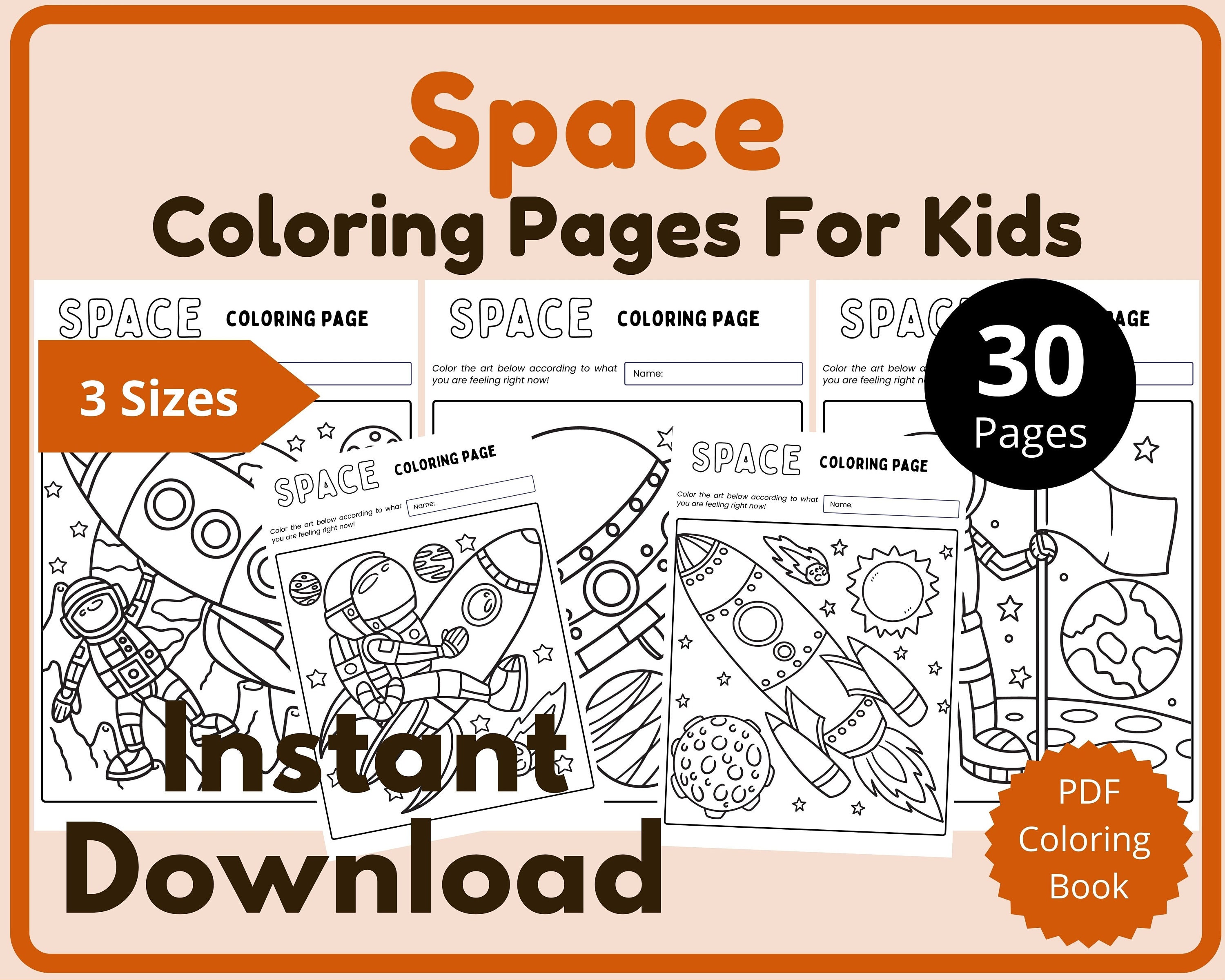 The Mega Design Bundle Coloring Pages Digital Coloring Pages Bundle 11 ...