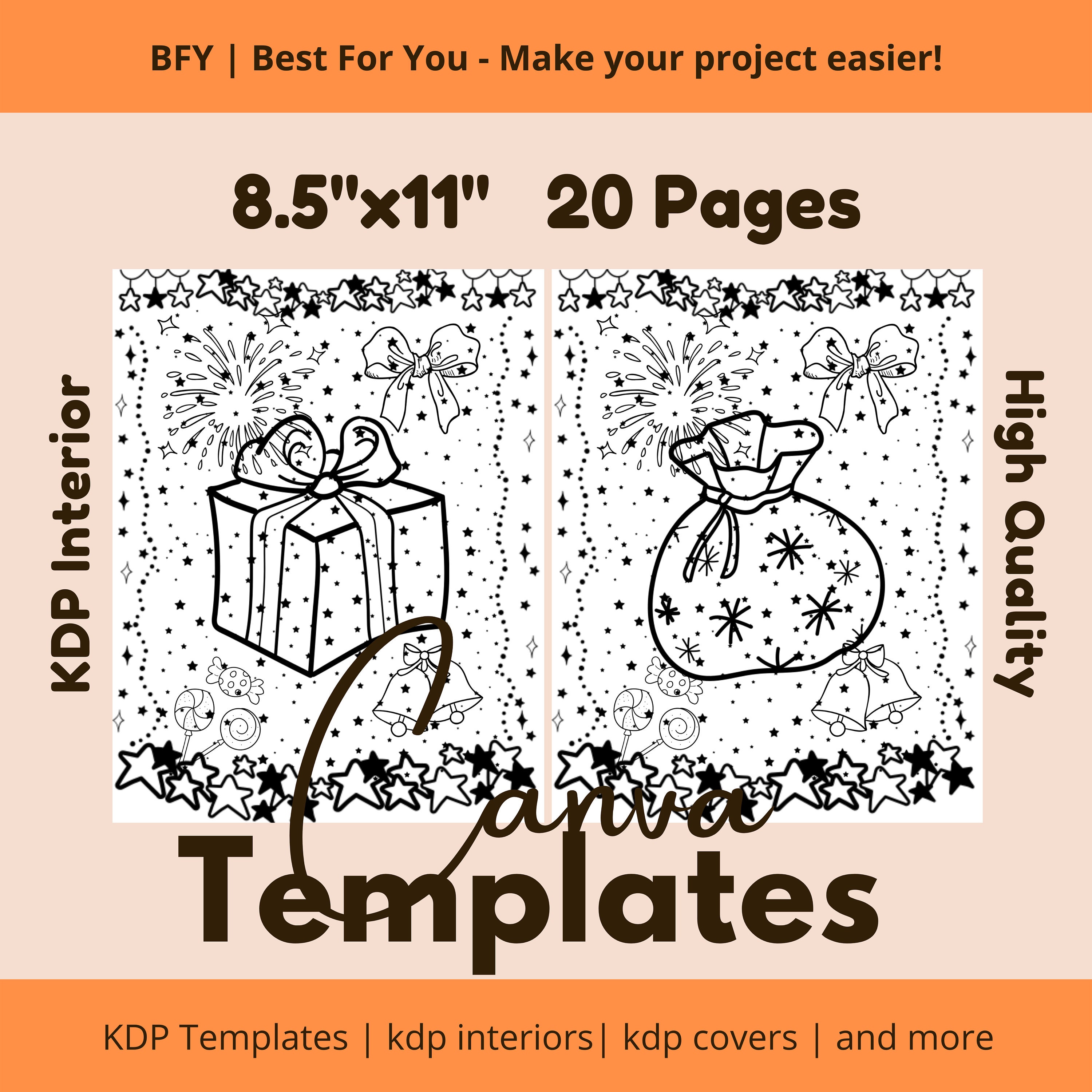 20 Gift Box Coloring Pages Printable Coloring Pages for Kids - Etsy