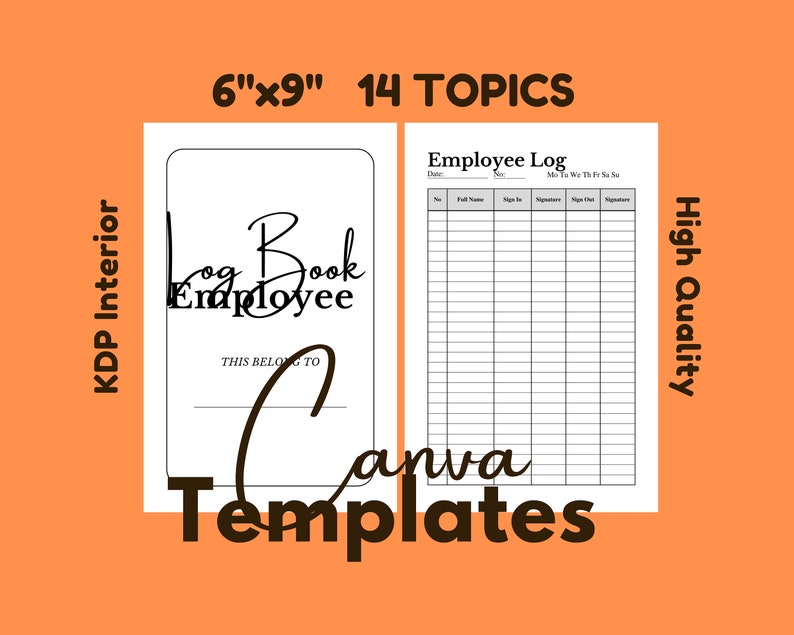 Small Business Templates Printable Journal, Tracker, Logbook & Notebook ...