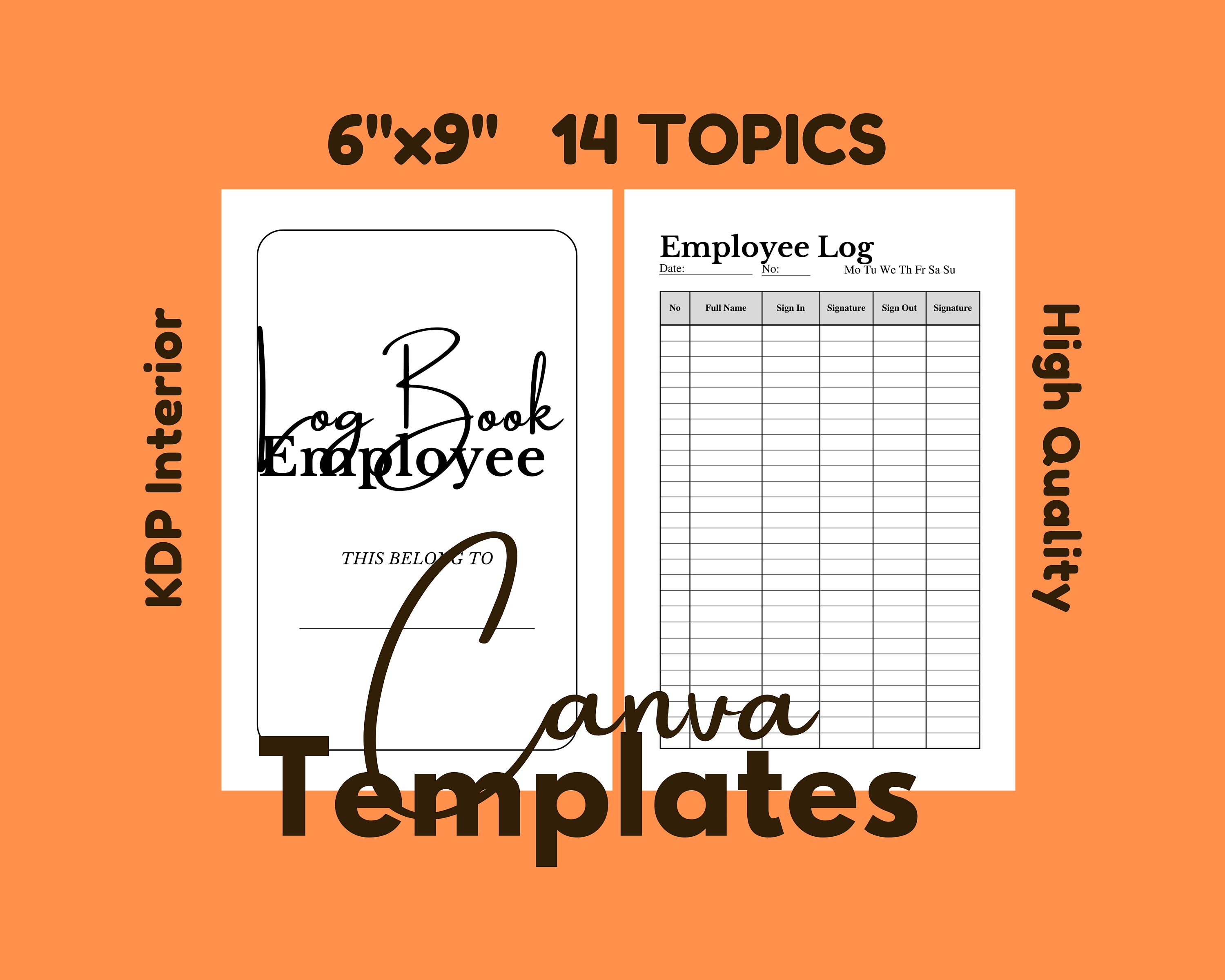 Small Business Templates Printable Journal, Tracker, Logbook & Notebook ...