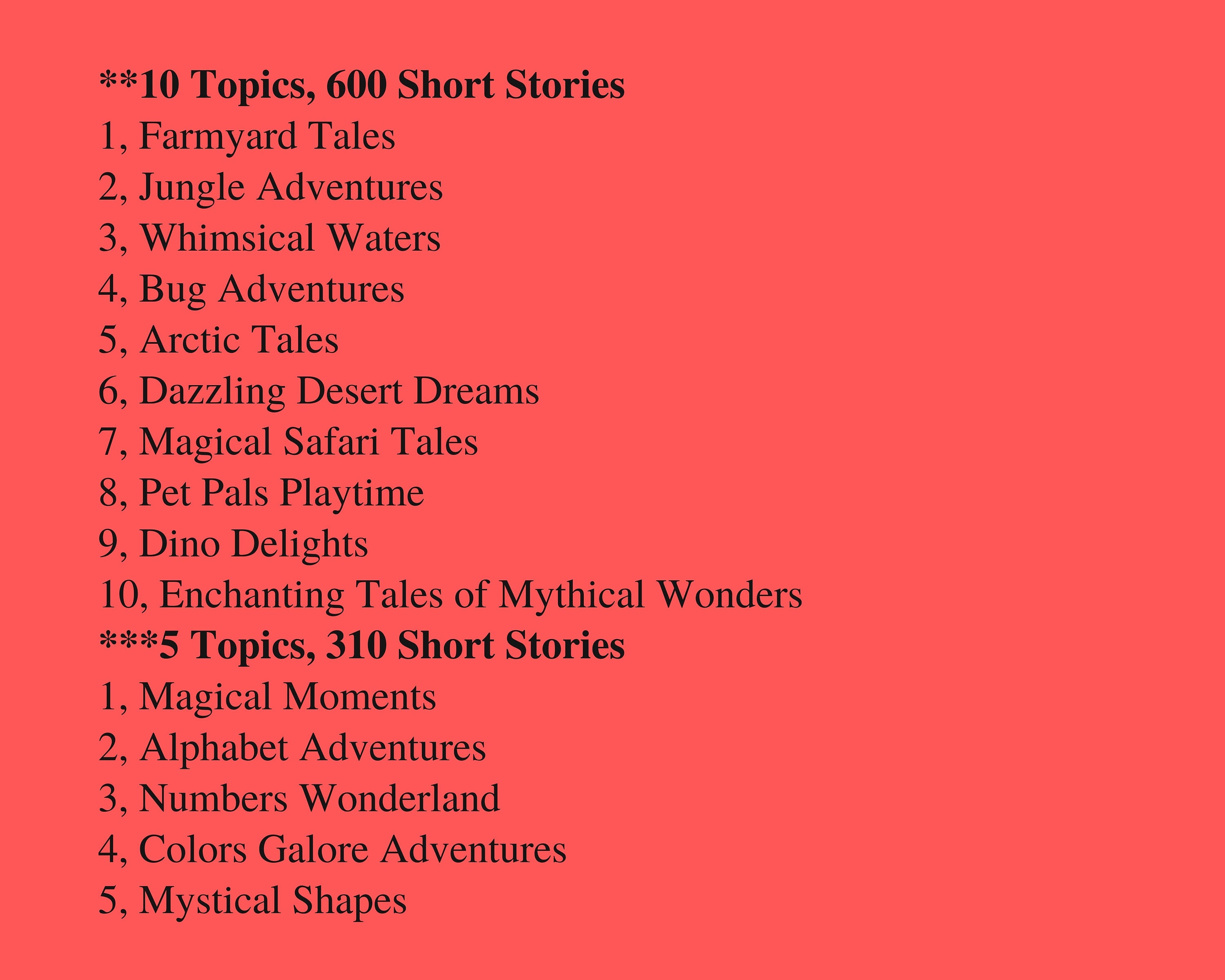 The Whole Shop Design Bundle English Short Stories Printable English ...