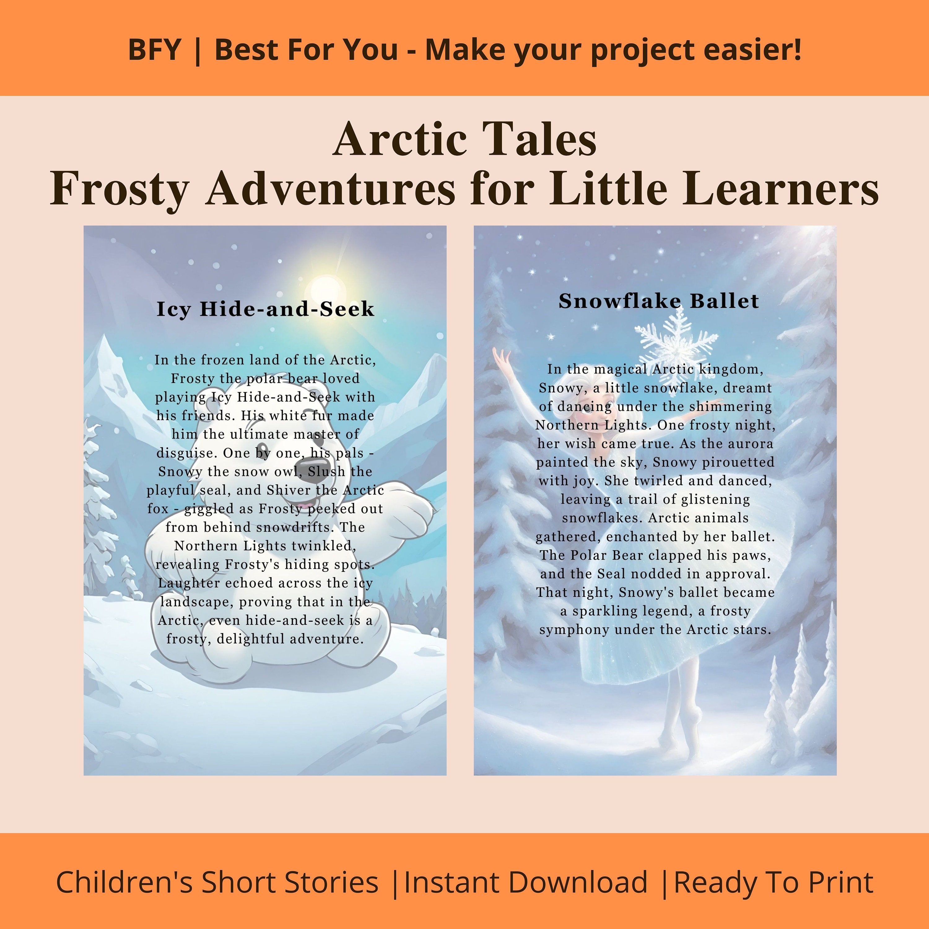 Arctic Tales Animals Tales English Short Stories for Kids Instant ...