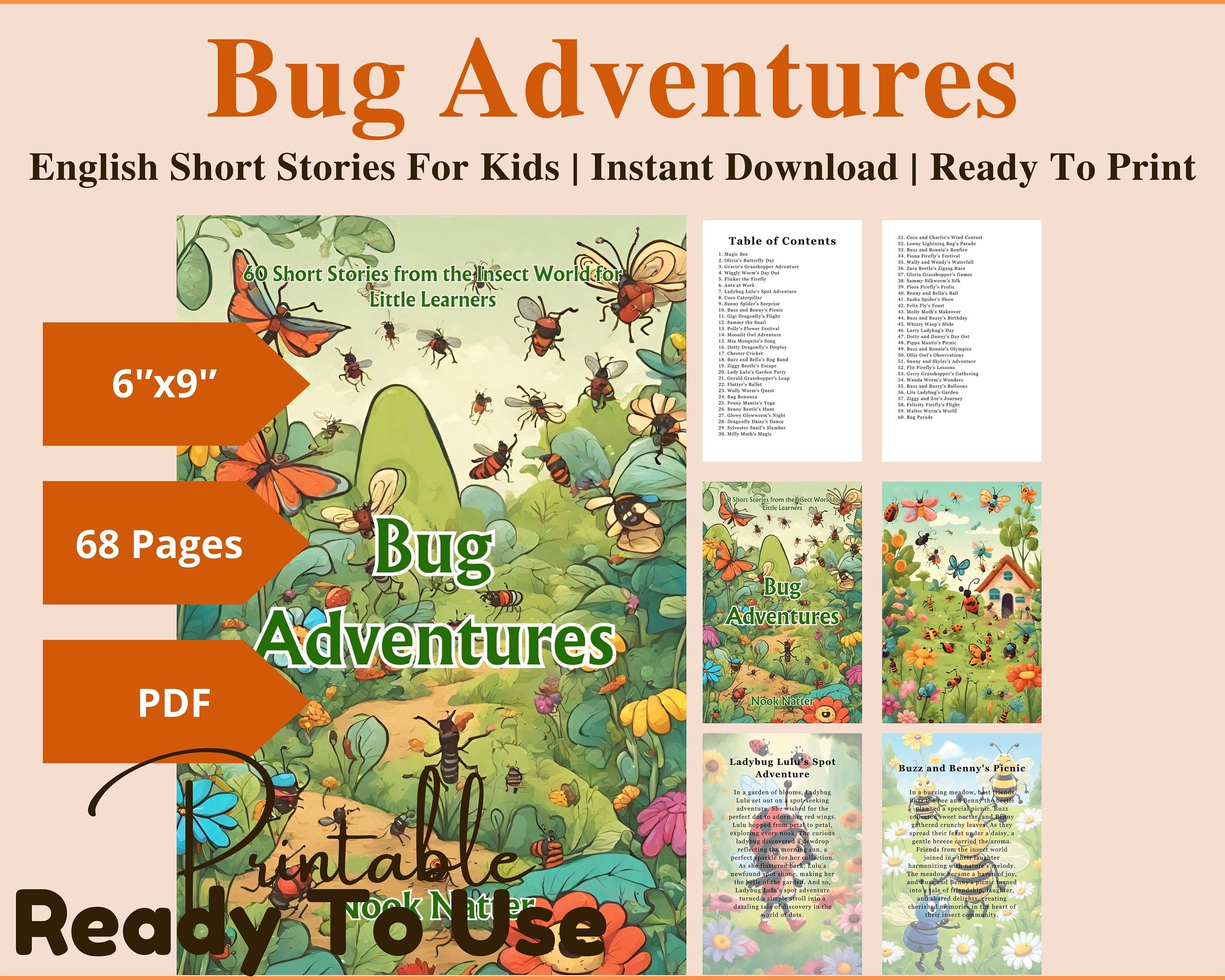 The Whole Shop Design Bundle English Short Stories Printable English ...