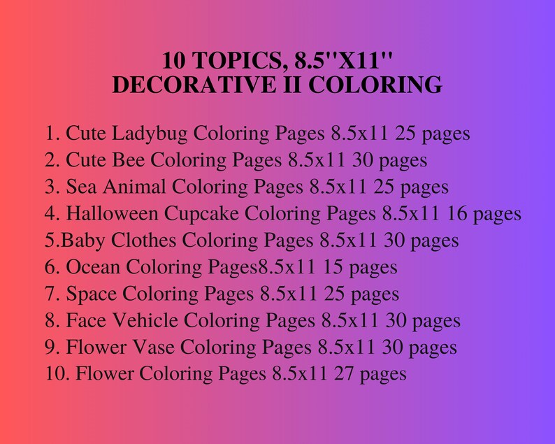 The Mega Design Bundle Coloring Pages Printable Decorative II Coloring ...