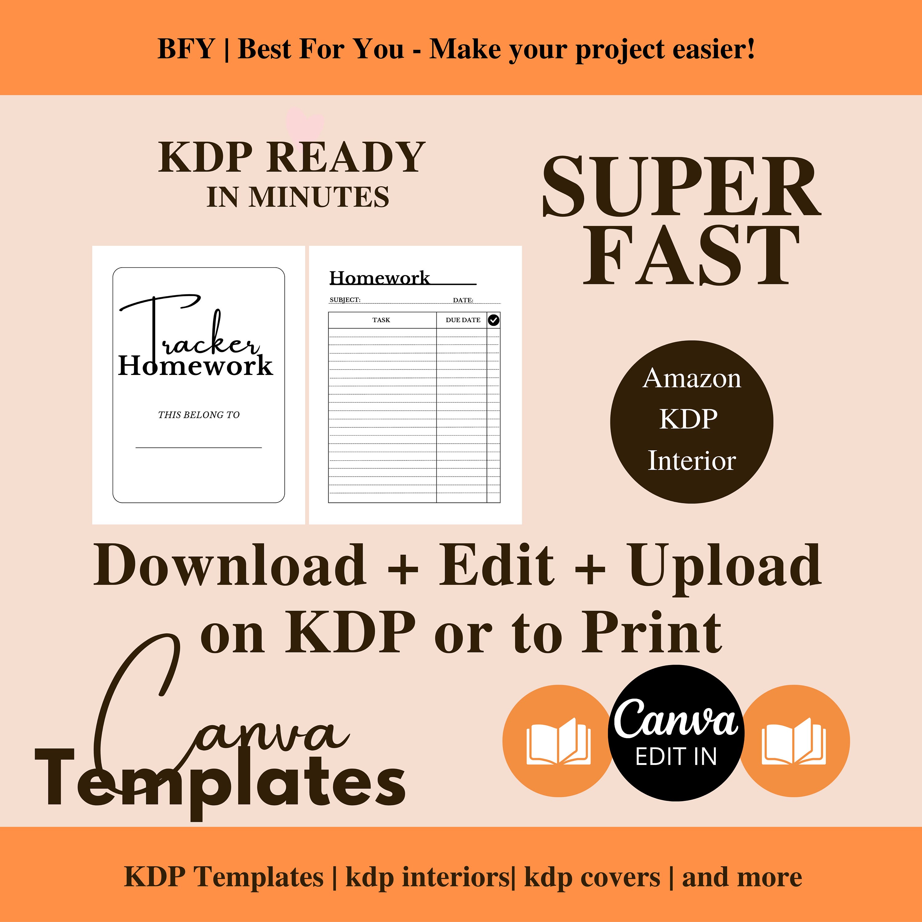 Printable Homework Tracker Homework Planner Student Planner - Etsy