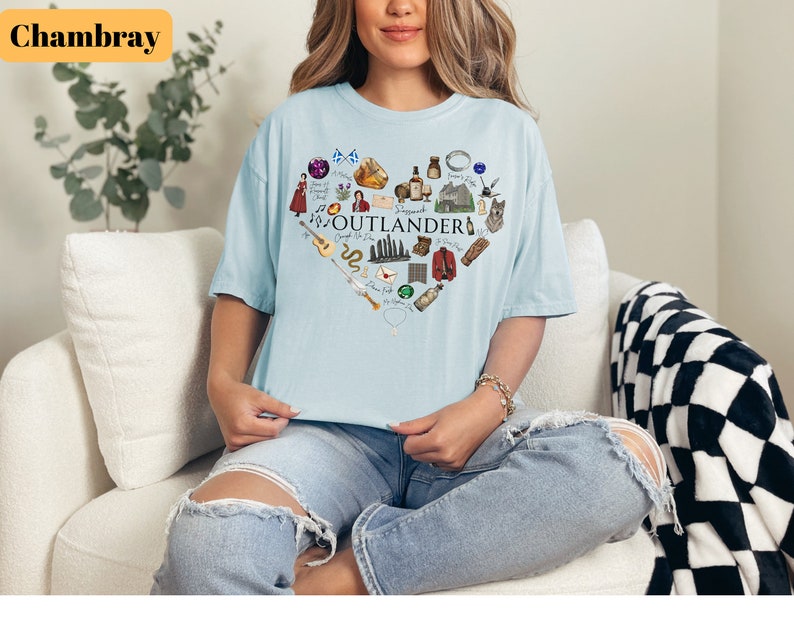 Outlander Sweatshirt, Sassenach Sweater, Jamie Fraser, Fraser's Ridge ...