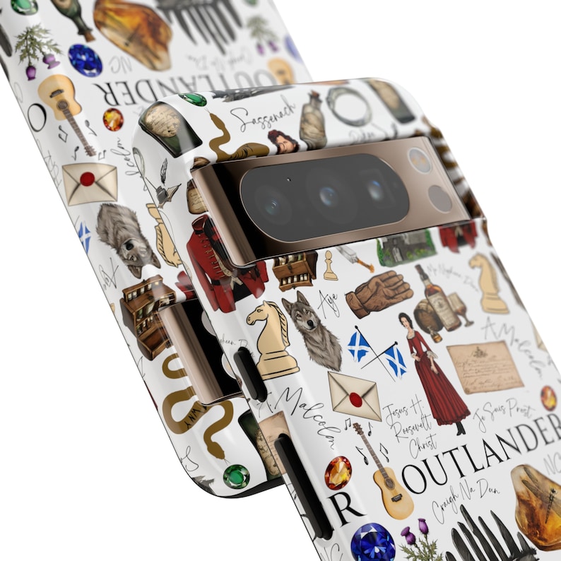 Outlander Bookish Phone Case, La Dame Blanche, Jamie Fraser, Fraser ...
