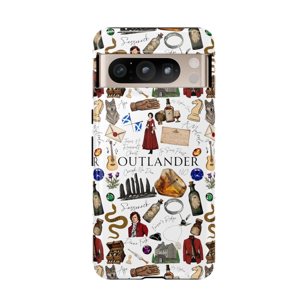 Outlander Bookish Phone Case, La Dame Blanche, Jamie Fraser, Fraser ...