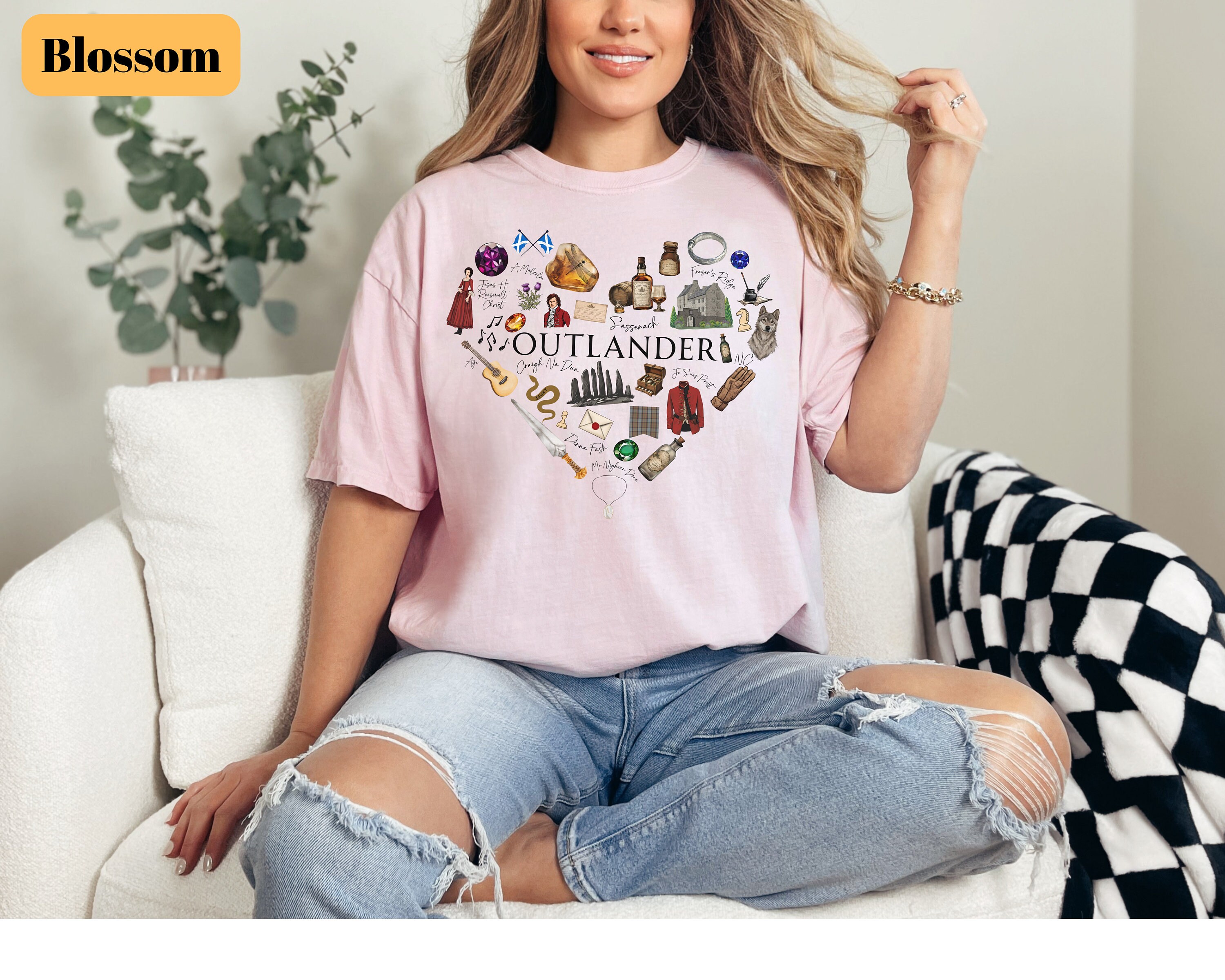 Outlander Sweatshirt, Sassenach Sweater, Jamie Fraser, Fraser's Ridge ...