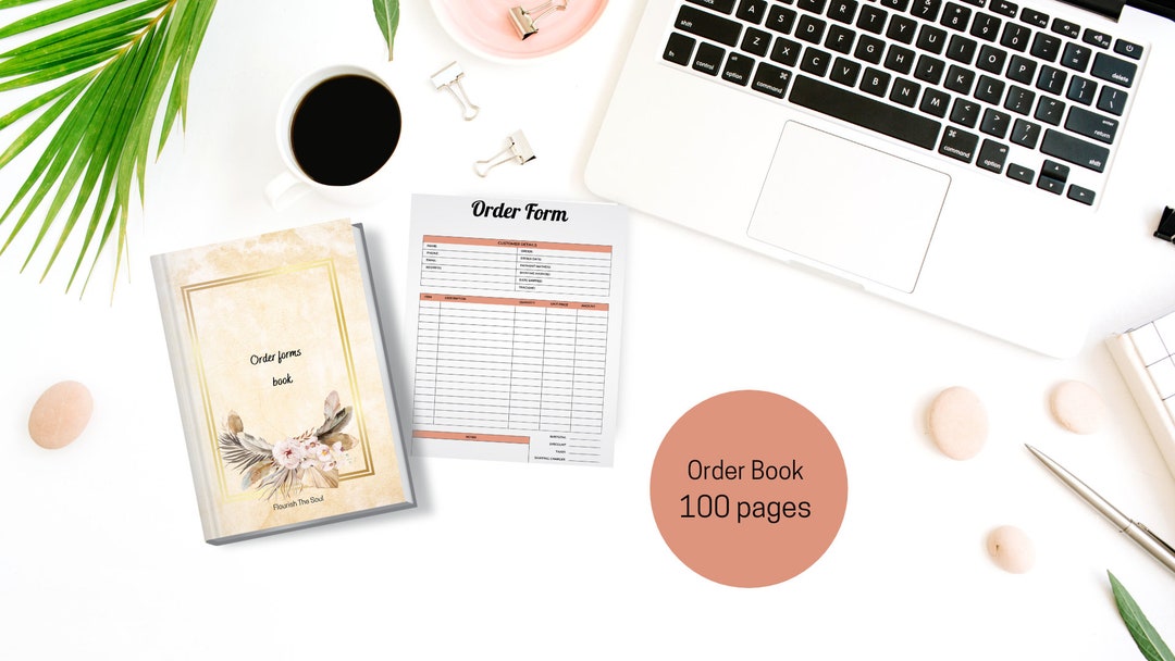 Business Order Form Book - Etsy