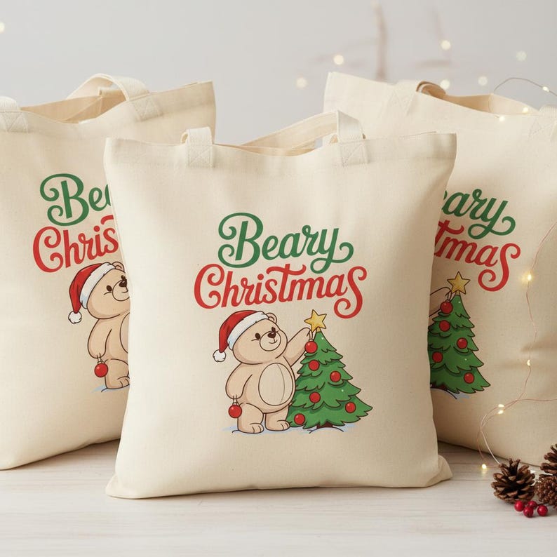 Beary Christmas Teddy Bear - Etsy